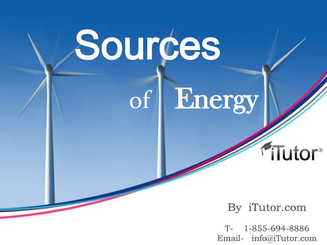 Renewable and Nonrenewable Energy Resources | PPT