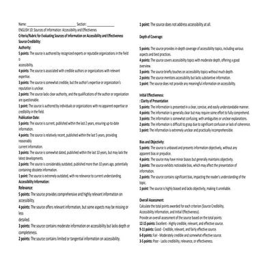 SOURCES OF INFO ACTIVITY SHEET.pdf English 10 Week 2 Quarter 1 | PDF