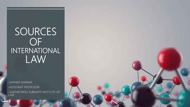 Introduction to Jurisprudence | PPTX