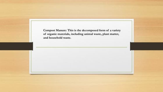 manures and different types of manure.pptx