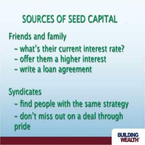 Sources Of Seed Capital | PPT