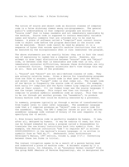 Source Vs Object Code Docx Programming Languages Computing 2915