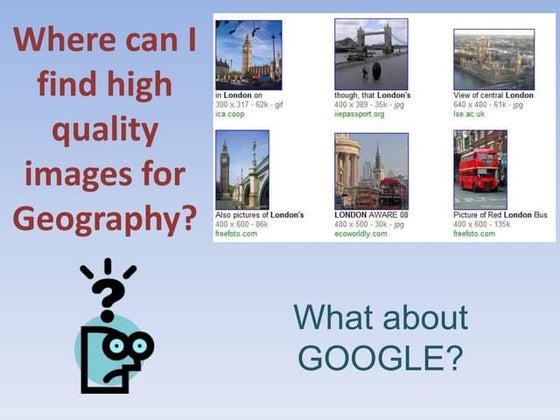 Geography: Visual literacy | PPT | Education