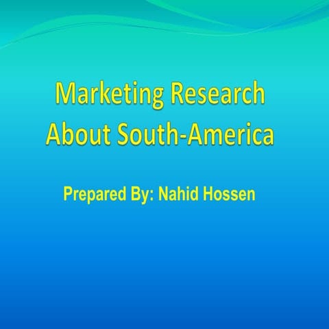 South America | PPTX