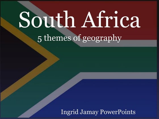 South Africa presentation | PPT