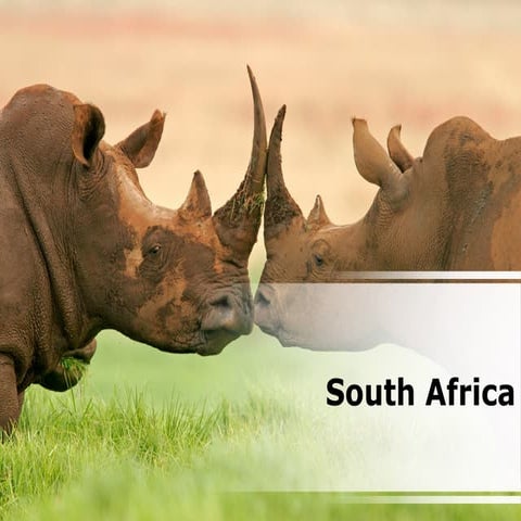 Country of my people - South Africa for Kids | PPTX