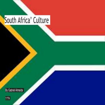 South Africa’s Culture.pptx about south africa culture | PPTX