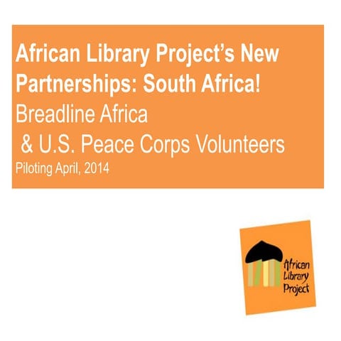 African Library Project in Malawi | PPTX