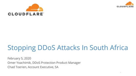 Infographic - Why DDoS Mitigation Solutions are important | PDF