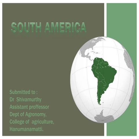 South america | PPTX