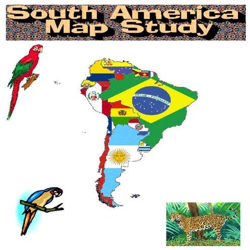South america map packet smaller | PDF