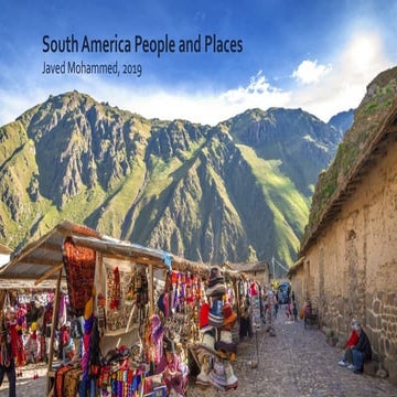 South america people and places | PDF