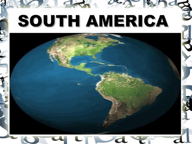 South America | PPTX