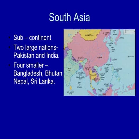 South Asia | PPT