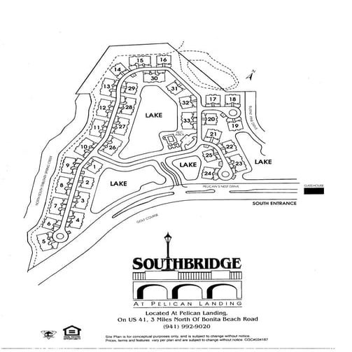 Southbridge at pelican landing site plan naples florida | PDF