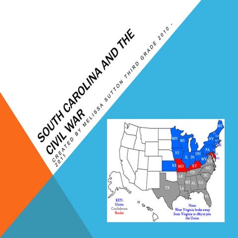 South carolina and the civil war | PPTX