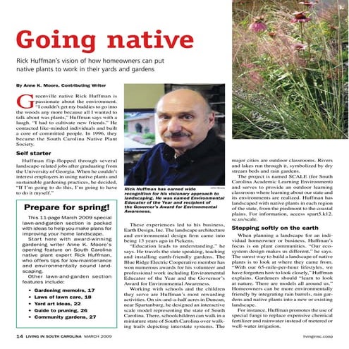 South Carolina: Going Native | PDF