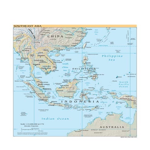 World Map - Southeast asia | PDF