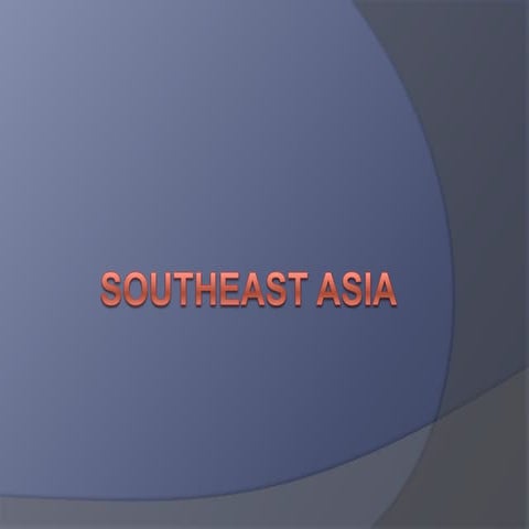 Southeast asia | PPTX