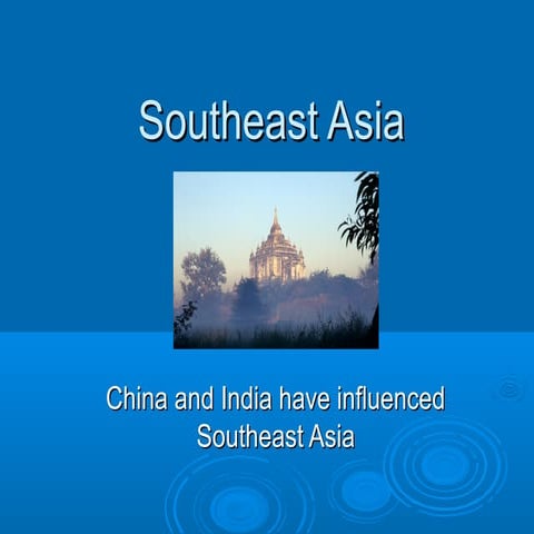 Southeast asia | PPT