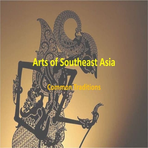 Southeast asian art 2 | PPTX