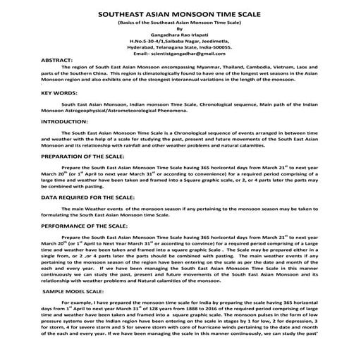Southeast asian monsoon_time_scale | PDF
