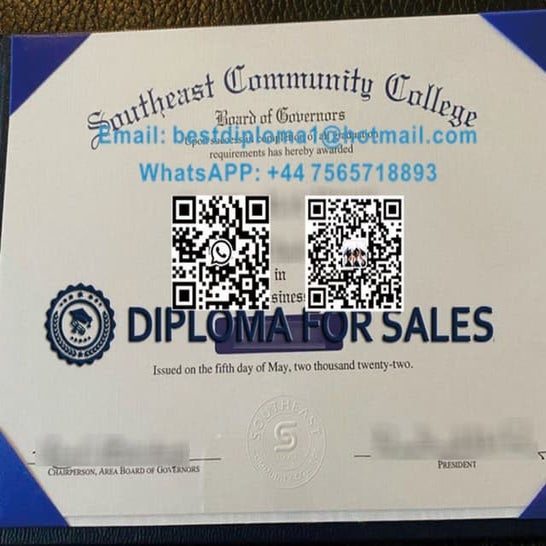 SCC Diploma, Southeast Community College Diploma | PDF