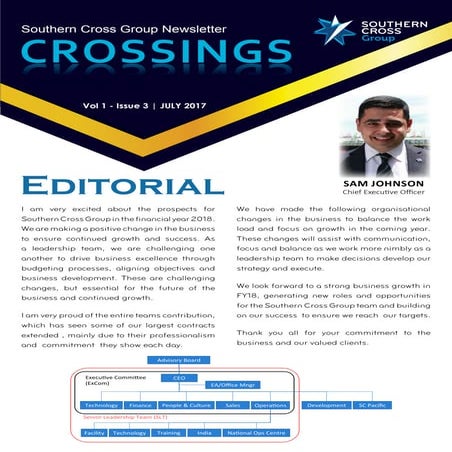 Sneak Peek of Southern Cross Group's Newsletter | PDF | Business ...