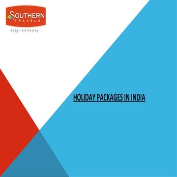 Southern Travels - Holiday Packages in India | PDF