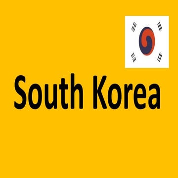 South Korea | PPT