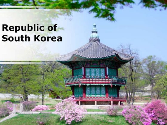 South Korea PowerPoint Presentation: (Sample) | PPTX