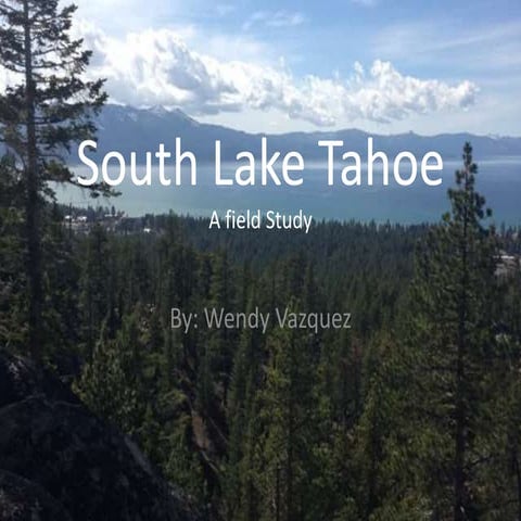 Lake Tahoe Basin | PDF