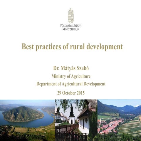 Best practices of rural development | PDF