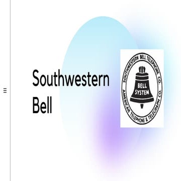 PR campaign Southwestern Bell | PPT