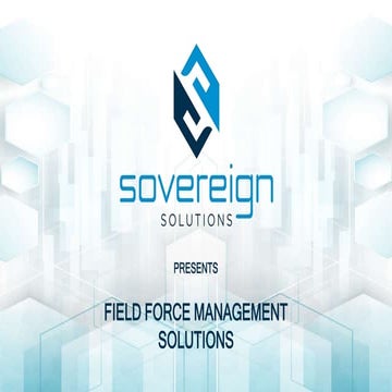 Sovereign solutions FIELD FORCE | PPT