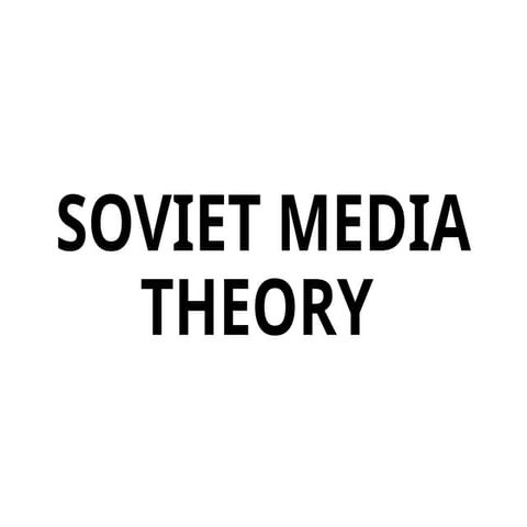 SOVIET-MEDIA on normative theory of the Press-TH-WPS-Office.pptx