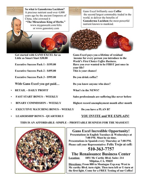 GANODERMA LUCIDUM DXN | PPTX