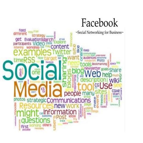 Facebook ~social networking and business~ | PPT