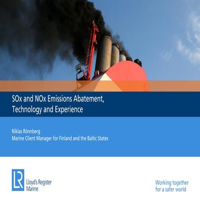 SOx and NOx Emissions Abatement, Technology and Experience | PDF