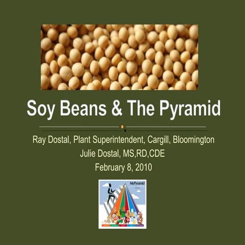 Soy Beans & The Pyramid | PPT