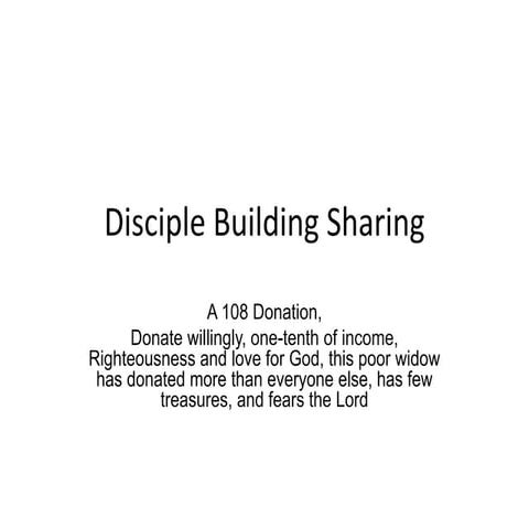 Donation, Donate willingly, one-tenth of income, Righteousness and love ...