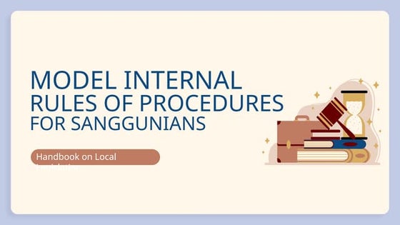 Local Legislative Process | PPTX