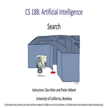 SP14 CS188 Lecture 2 -- Uninformed Search.pptx