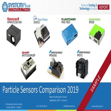 Particle Sensor Comparison 2019 | PDF
