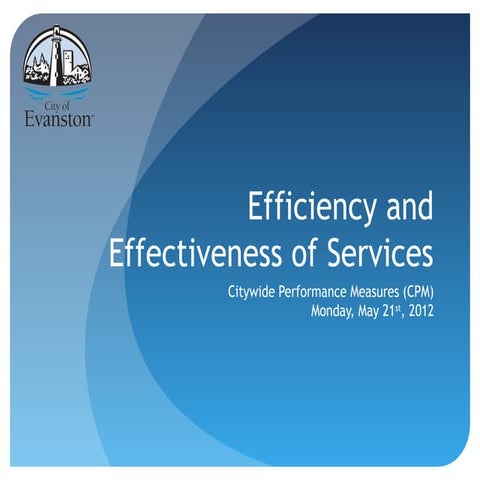 Sp2 05.21.12 efficiency and effectiveness presentation | PPT