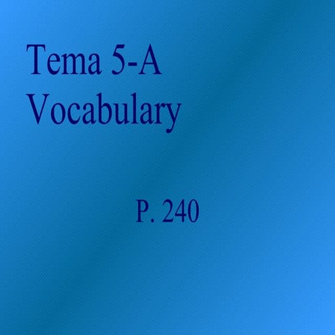 Chapter 6A Vocab | PPT