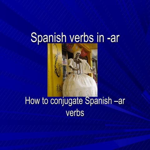 Spa ar verbs | PPT