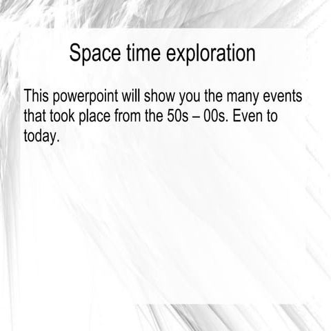 Space Exploration | PPT