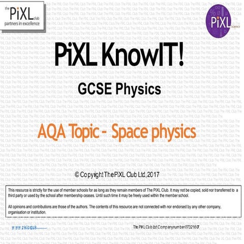 Space Part 1 | PPTX