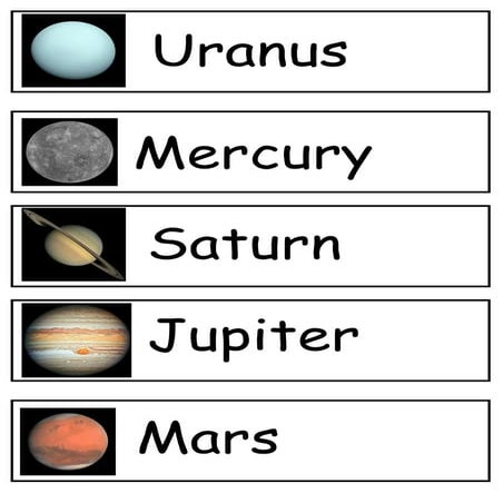 Space Flashcards | PDF